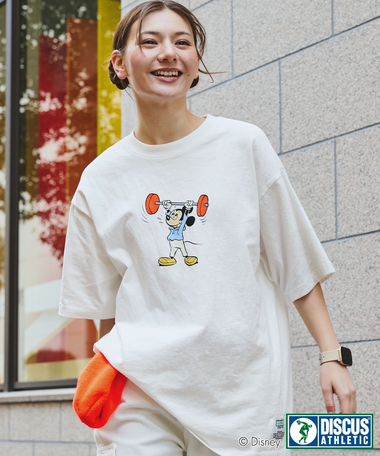 【DISCUS ATHLETIC×Disney】コラボ ミッキーマウスレトログラフィックプリント半袖Tシャツ ディスカス アスレチック×ディズニー MONO-MART│MONO-MART ...