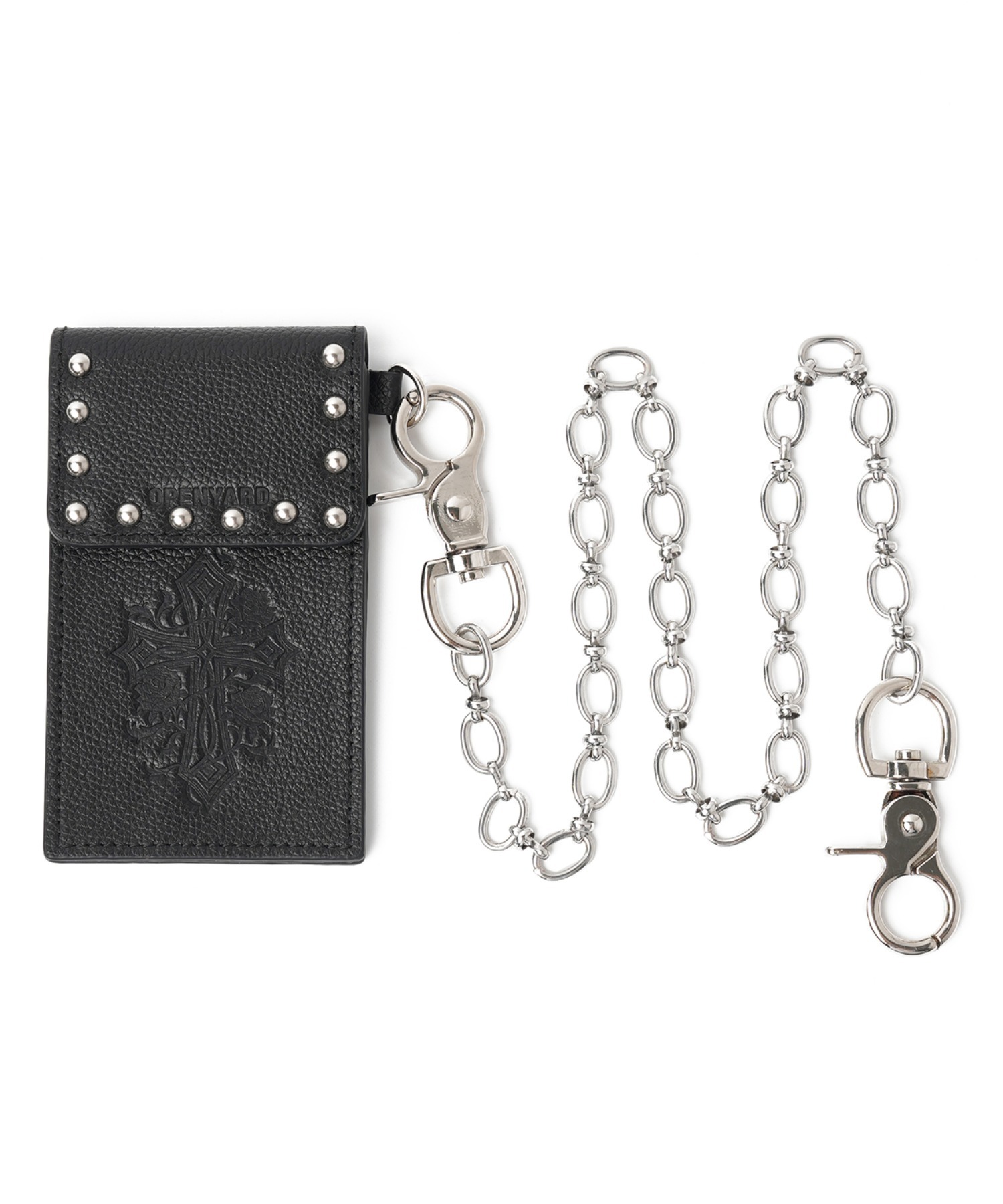 『OY/オーワイ』CROSS CHAIN ACCORDION WALLET/クロスチェーンアコーディオンウォレット OY│A'GEM/9× ...