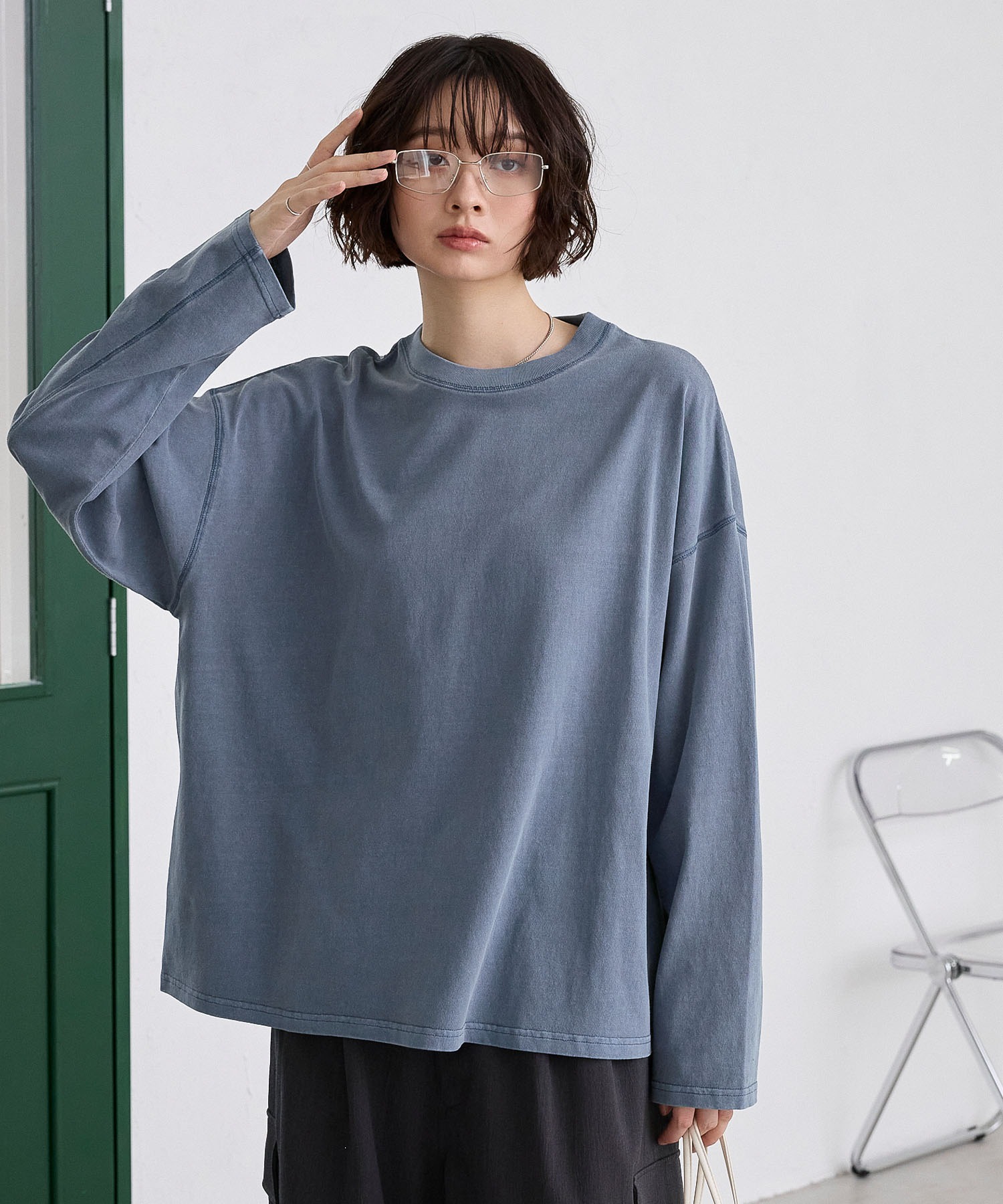 ピグメントアウトシームビッグTシャツ MONO-MART│MONO-MART ピグメントアウトシームビッグTシャツ MONO-MART│MONO-MART