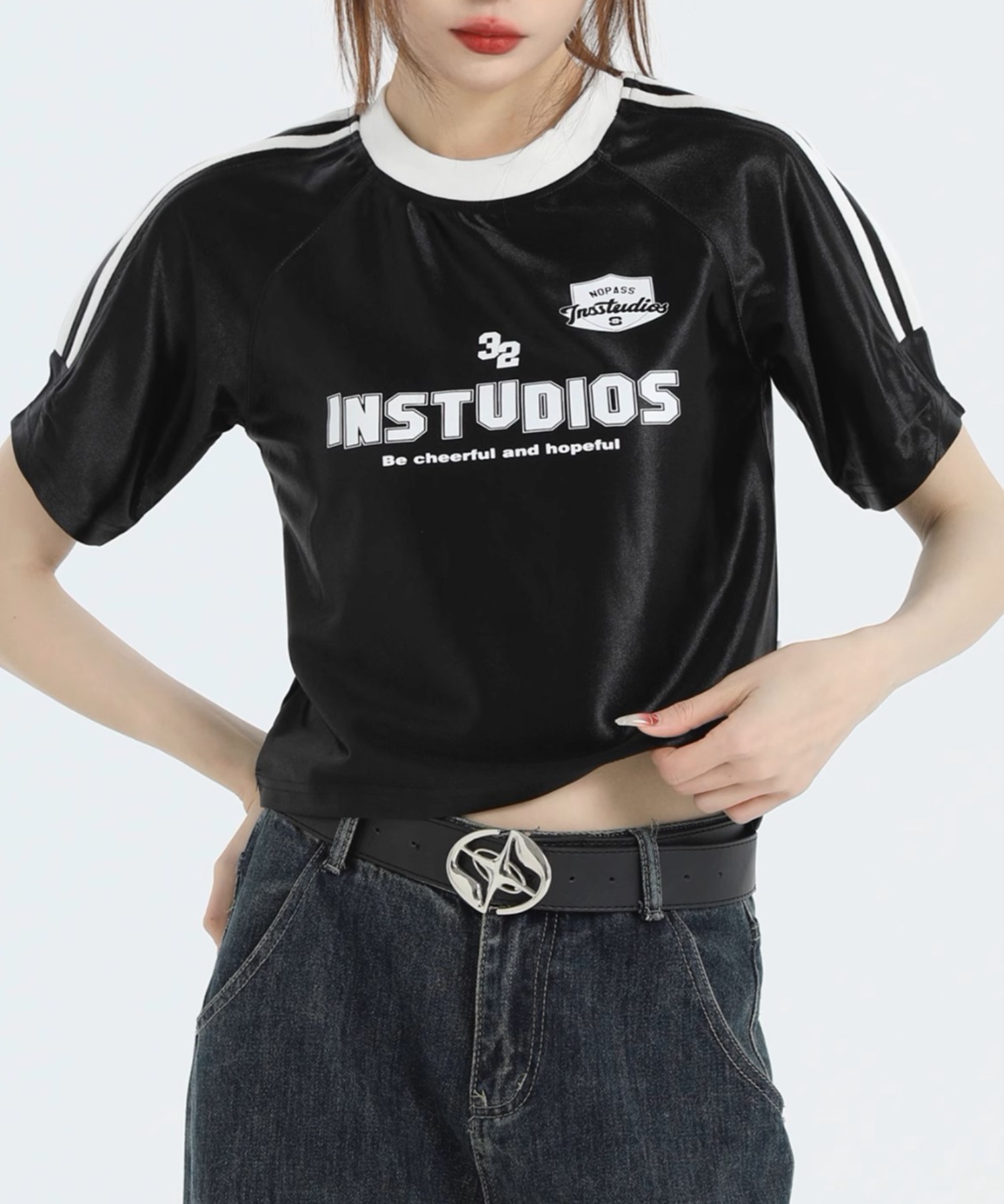 A'GEM/9 × .kom 『INSstudios/インスステュディオス』 スポーツデザイン Tシャツ インポートセレクト│A'GEM/9×.KOM【公式】｜韓国・ストリートブランド通販 ...