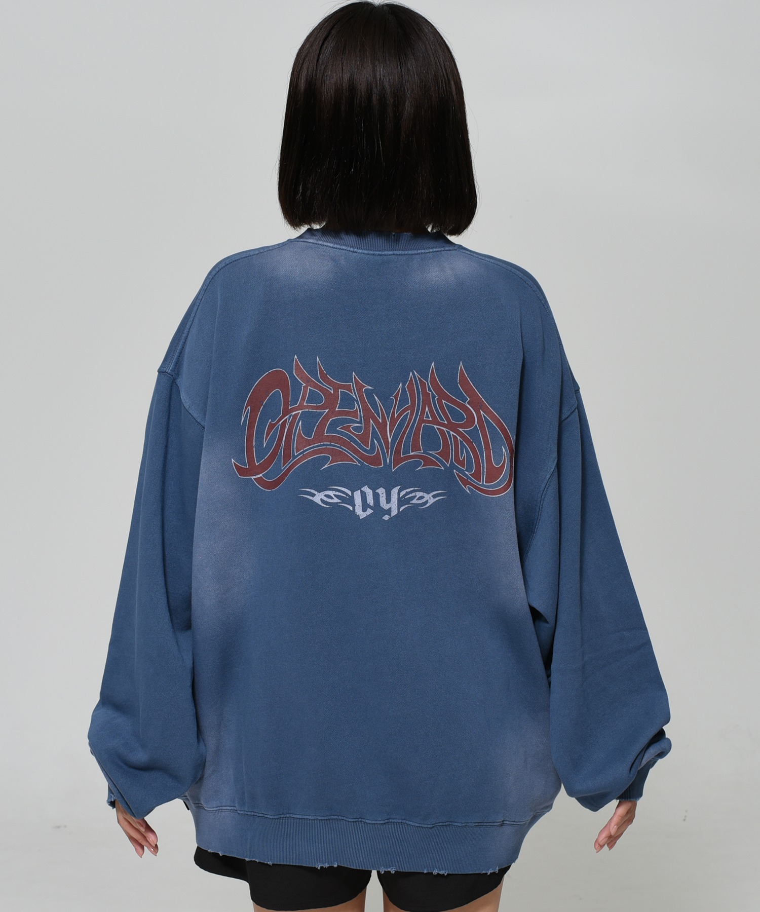 『OY/オーワイ』 VINTAGE WASHED OPYD MTM/ヴィンテージ ウォッシュド クルーネック OY│A'GEM/9×.KOM ...