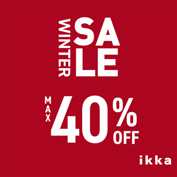 ikka LOUNGE｜イッカラウンジのトピックス「【レディス冬物MAX40％OFF】WINTER SALE開催中！」 - ZOZOTOWN