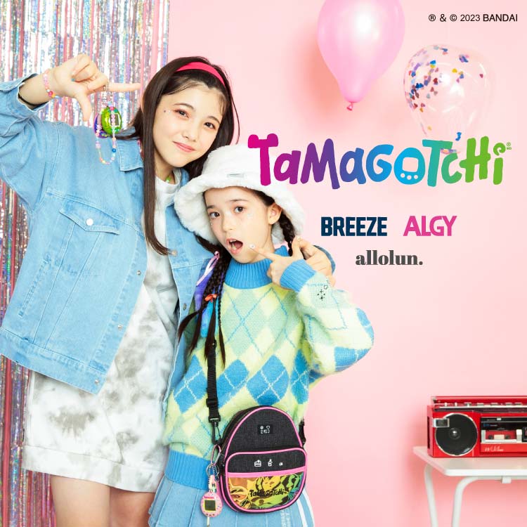 F.O.Online Store｜エフオーオンラインストアのトピックス「【Tamagotchi×BREEZE×ALGY】『たまごっち』とのスペシャルコラボ発売！」 - ZOZOTOWN