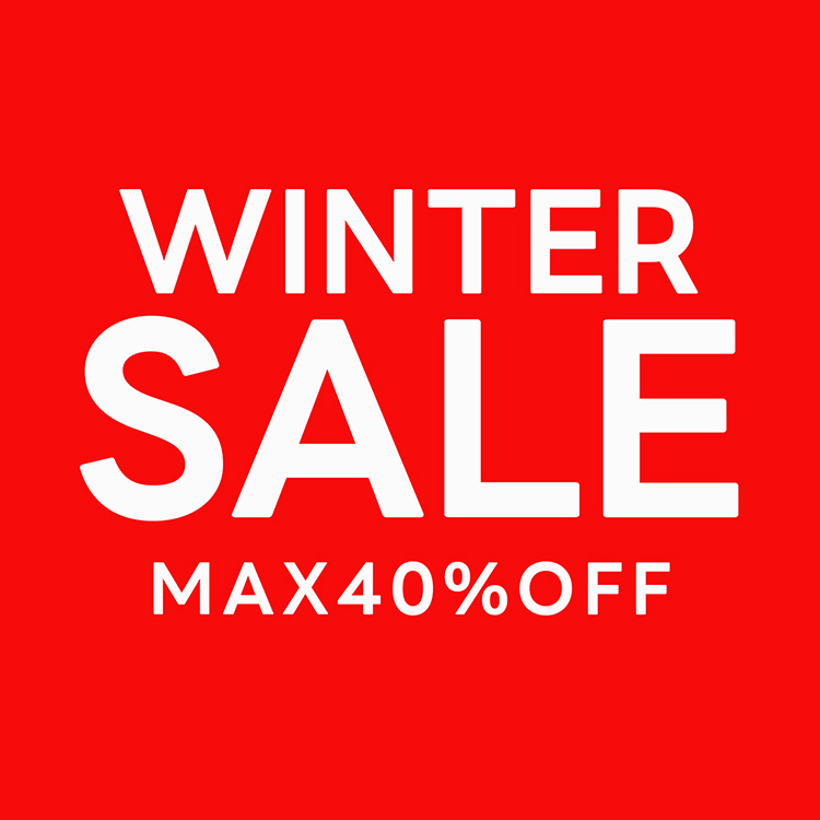 あしながおじさん｜アシナガオジサンのトピックス「WINTER SALE START!! MAX40%OFF!!!」 - ZOZOTOWN