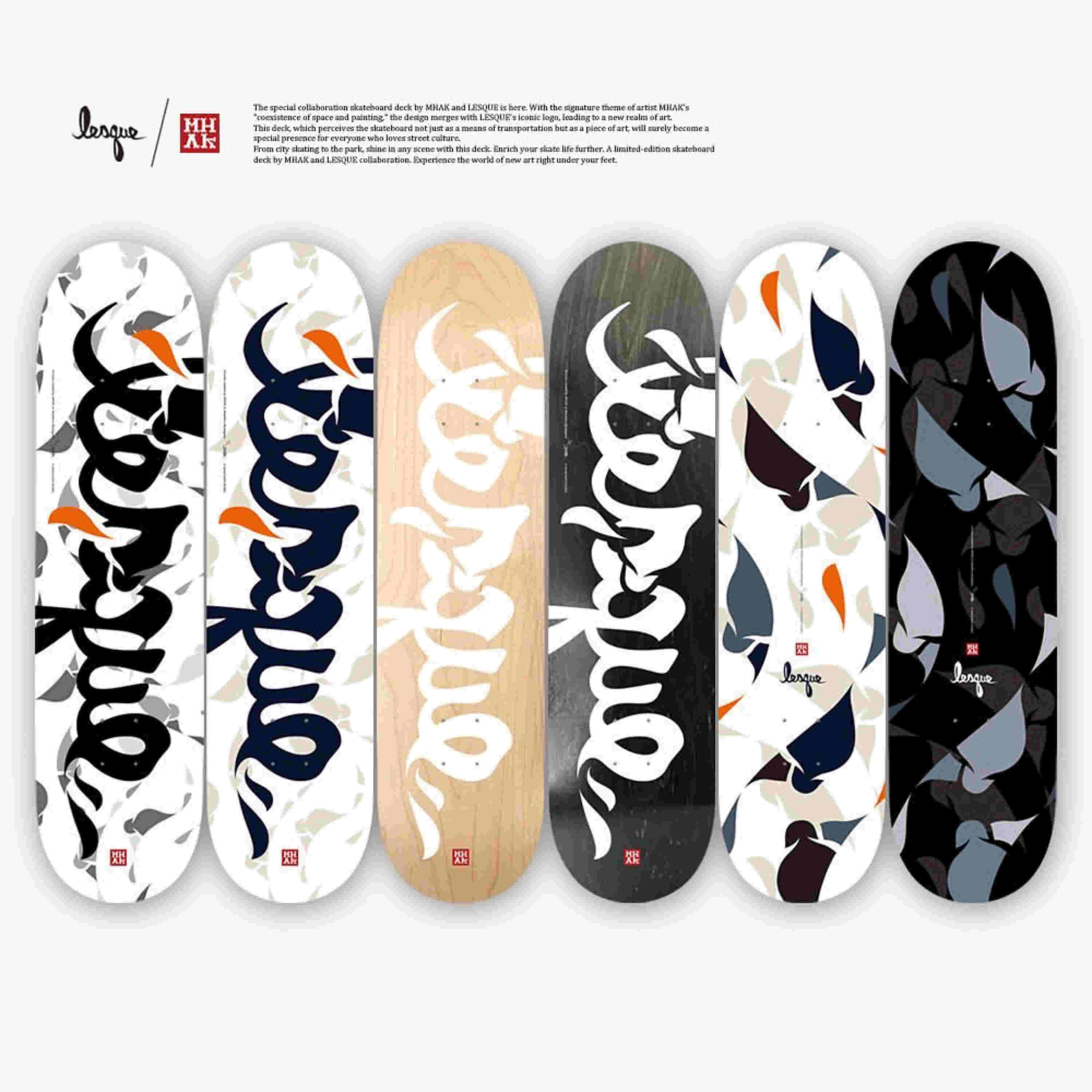 H.L.N.A｜エイチエルエヌエーのトピックス「【H.L.N.A】LESQUE × MHAK COLLABORATION DECK ...