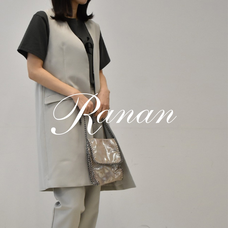 Ranan｜ラナンのトピックス「【Ranan】着るだけで今年らしいスタイリング「ノーカラーロングジレセットアップ」 」 - ZOZOTOWN