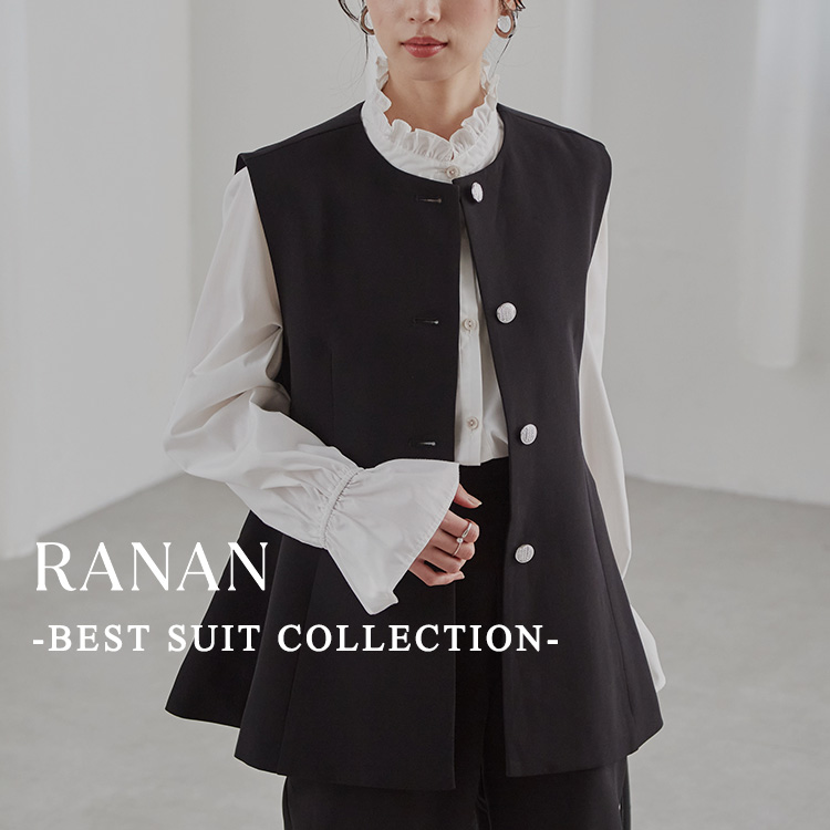 RANAN｜ラナンのトピックス「【RANAN】BEST SUIT COLLECTION」 - ZOZOTOWN