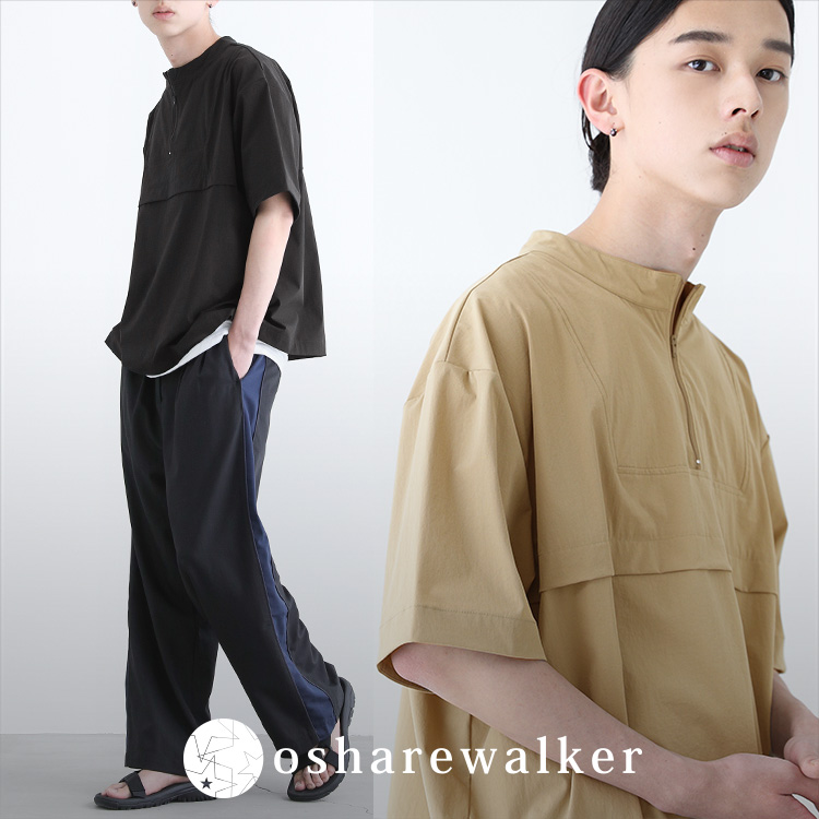 osharewalker｜オシャレウォーカーのトピックス「【NEW】撥水機能付きのハーフジップトップス」 - ZOZOTOWN