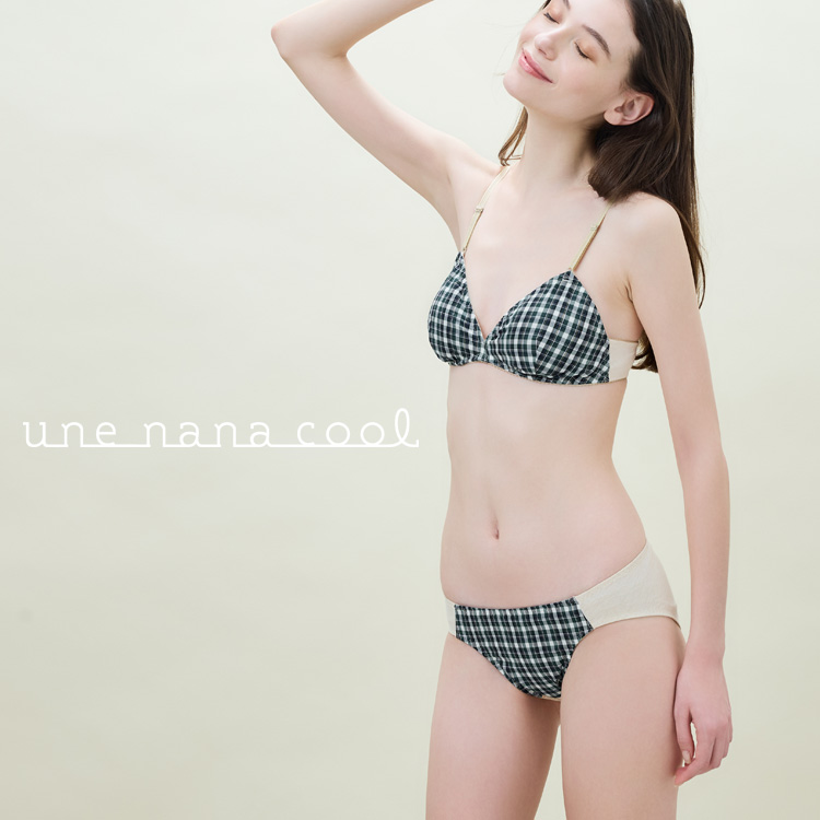 une nana cool｜ウンナナクールのトピックス「綿混生地を使用したやさしい肌ざわりのノンワイヤーブラシリーズ♪」 - ZOZOTOWN
