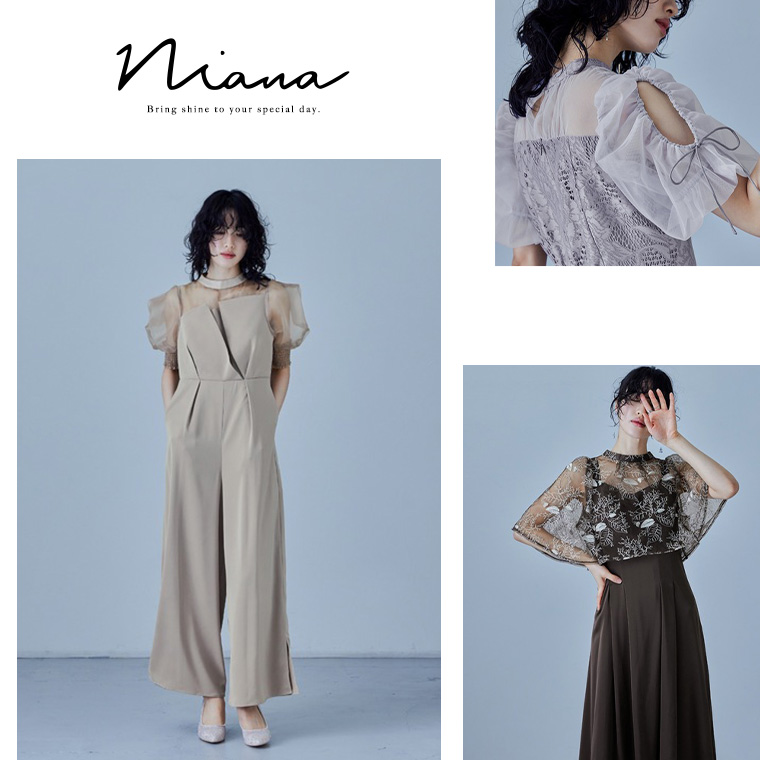 bflat｜ビーフラットのトピックス「《NEW》nianaの新作ドレスコレクション」 - ZOZOTOWN