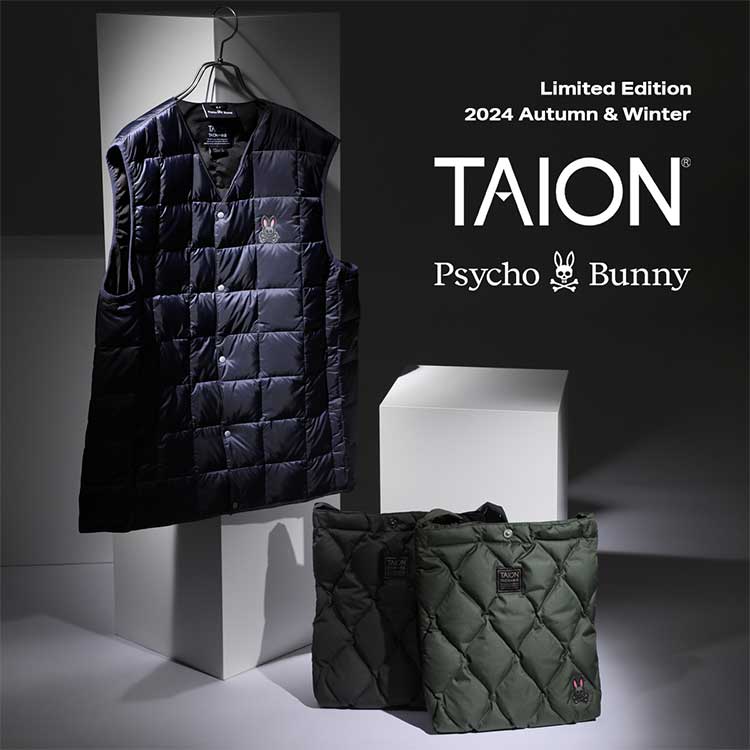 Psycho Bunny｜サイコバニーのトピックス「【発売中】TAION × Psycho Bunny コラボ」 - ZOZOTOWN