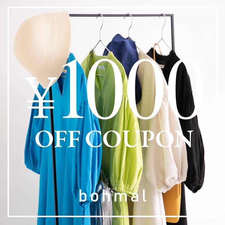 rectangle｜レクタングルのトピックス「【bohmal】24H限定！1000円OFFクーポン＆SUMMER SALE」 - ZOZOTOWN