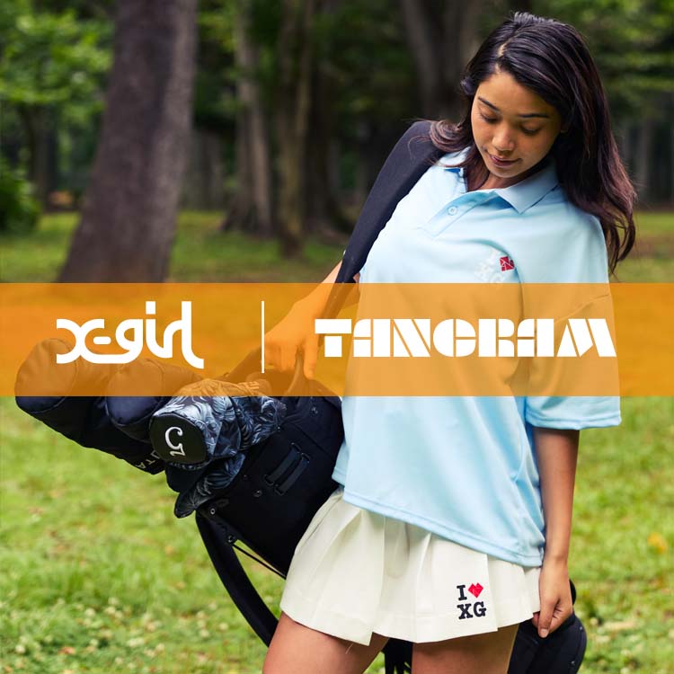 TANGRAM｜タングラムのトピックス「【NEW ARRIVAL】X-GIRL × TANGRAM コラボレーションアイテム 本日発売開始 ...