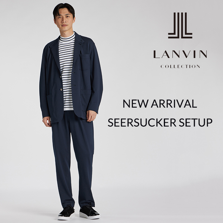 Lanvin Collection|ランバン コレクションのトピックス「2way Strecthの着心地の優れたセットアップ。」 Zozotown