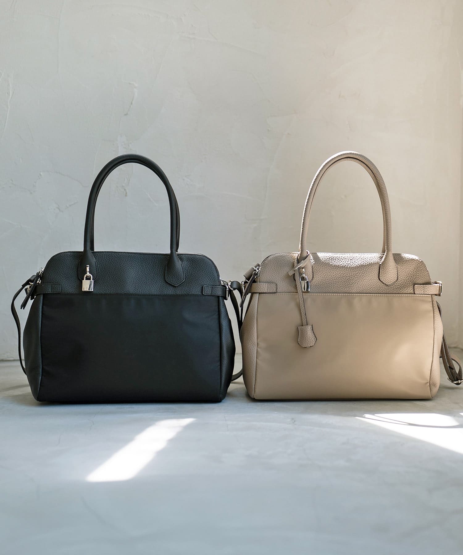 HAYNI｜ヘイニのトピックス「【HAYNI】ショルダーバッグにもトートバッグにもなる2way仕様の本革×ナイロンバッグ」 - ZOZOTOWN