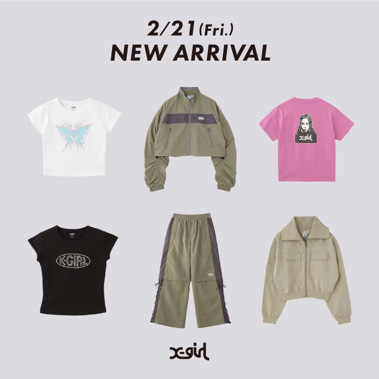 X-girl｜エックスガールのトピックス「【X-girl】NEW ARRIVAL」 - ZOZOTOWN