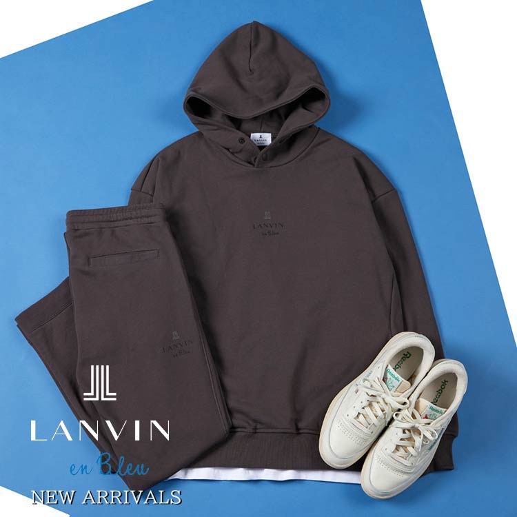 LANVIN en Bleu MEN｜ランバン オン ブルー メンのトピックス「【新作発売】トップスが選べる スウェットセットアップ」 - ZOZOTOWN