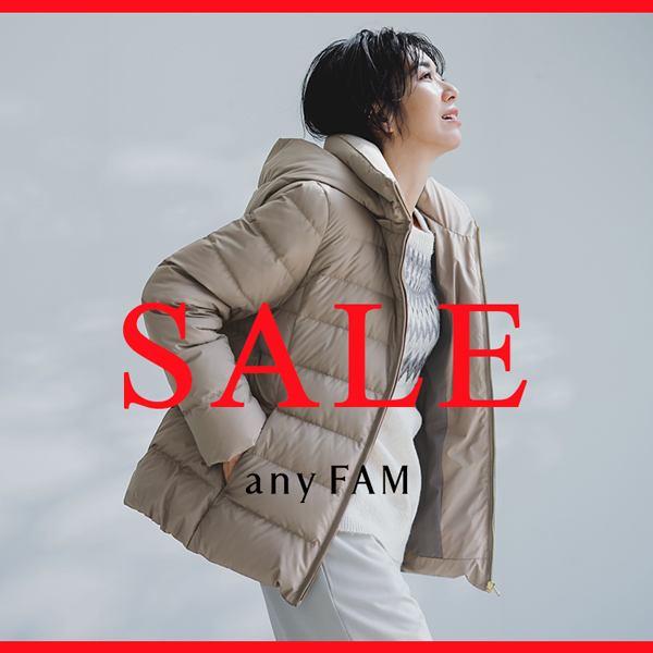 any FAM｜エニィ ファムのトピックス「【アイテム追加】本日よりさらにセールアイテムが追加！」 - ZOZOTOWN