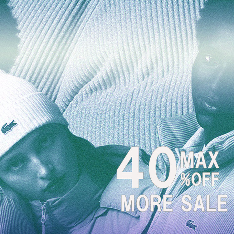LACOSTE｜ラコステのトピックス「《LACOSTE_MORE SALE》MAX40%OFF!! 」 - ZOZOTOWN