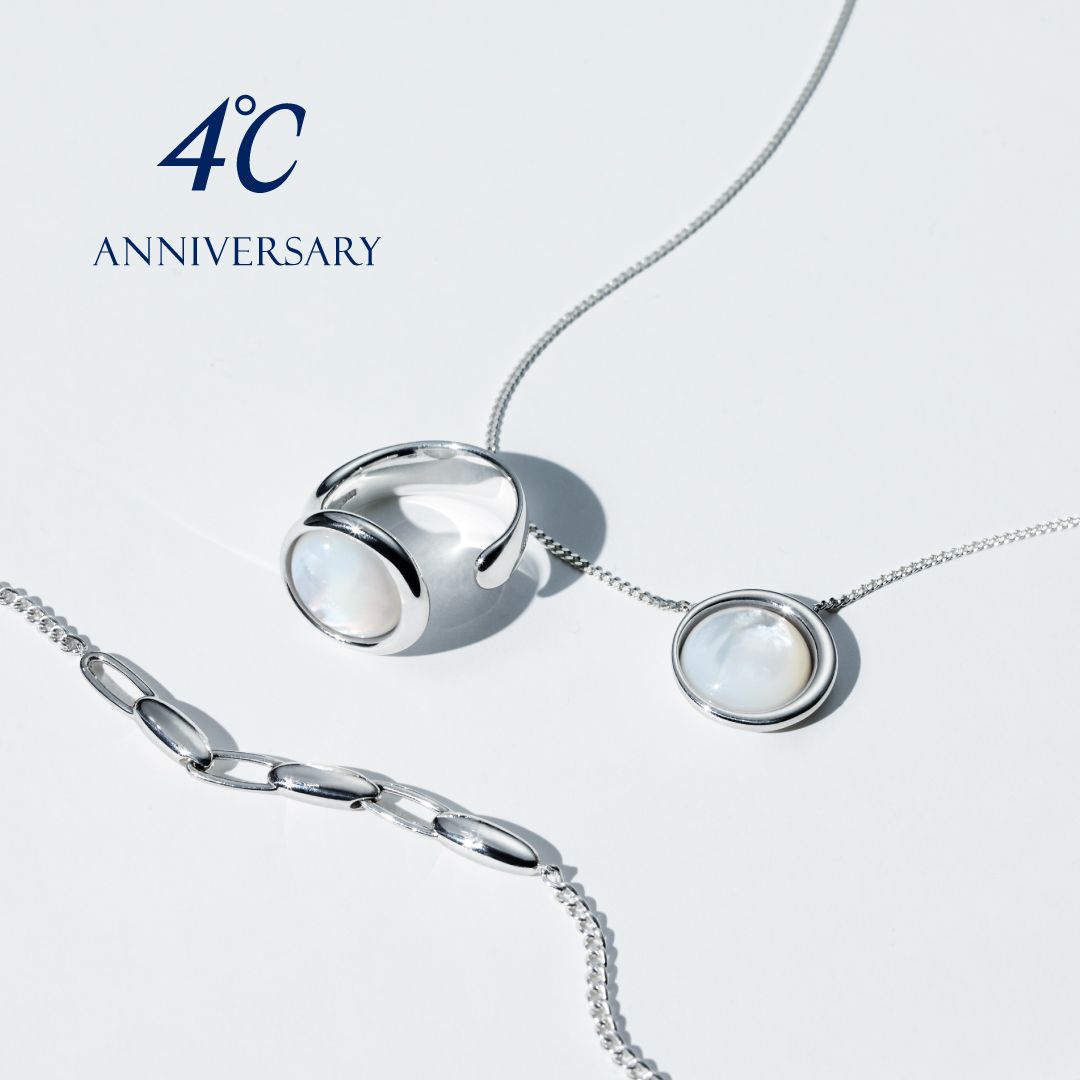 4℃ ANNIVERSARY】シルバー ネックレス(ネックレス)|4 4℃ ANNIVERSARY】シルバー ネックレス(ネックレス)|4