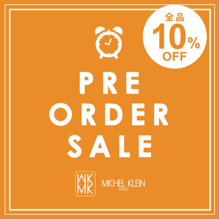 MK MICHEL KLEIN homme｜エムケー・ミッシェルクランオムのトピックス「【pre order対象】12/8(日)25:59まで！\対象全品10%OFF／タイムセール開催中 ...