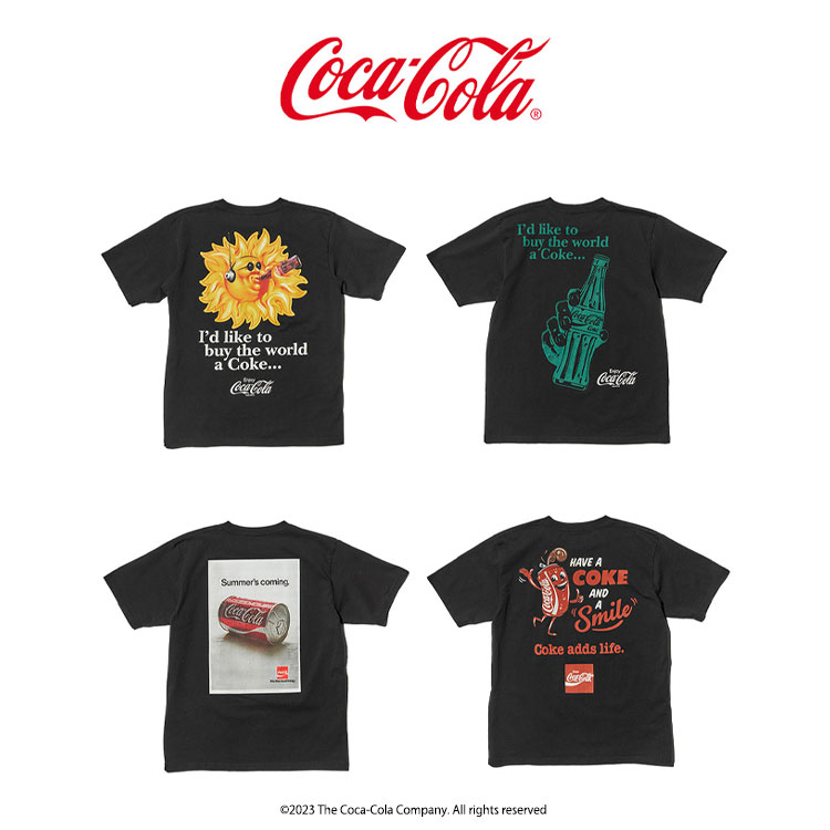 Avirex|アヴィレックスのトピックス「【avirex】世界中の人々に愛され続ける「coca Cola」とコラボアイテム発売
