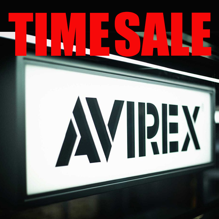 AVIREX｜アヴィレックスのトピックス「【AVIREX】\最大50%OFF／タイムセールでお得にお買い物！」 - ZOZOTOWN
