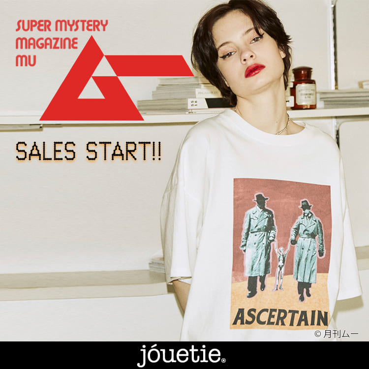 jouetie｜ジュエティのトピックス「【ムー×jouetie】スーパーミステリーマガジン「ムー」とのコラボレーションアイテムが販売開始！」 - ZOZOTOWN