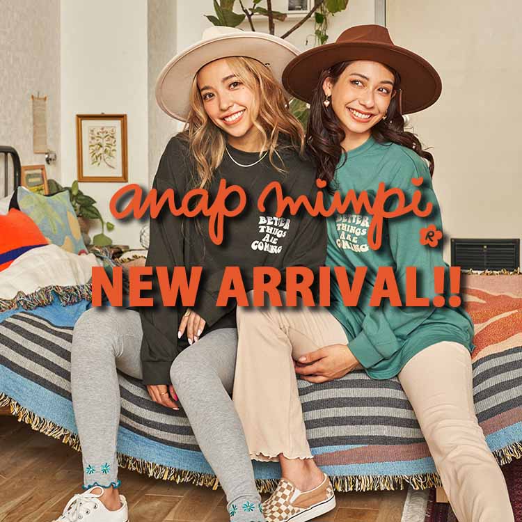 ANAP｜アナップのトピックス「【 anap mimpi】NEW ARRIVAL！！」 - ZOZOTOWN